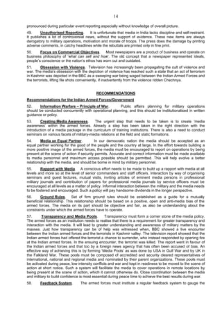 INDIAN ARMED FORCES AND HUMAN RIGHTS IN LOW INTENSITY CONFLICT OPERATIONS | PDF