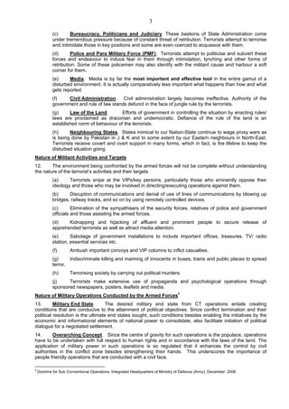 INDIAN ARMED FORCES AND HUMAN RIGHTS IN LOW INTENSITY CONFLICT ...