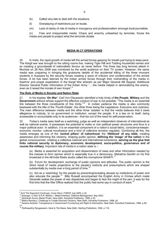 INDIAN ARMED FORCES AND HUMAN RIGHTS IN LOW INTENSITY CONFLICT ...