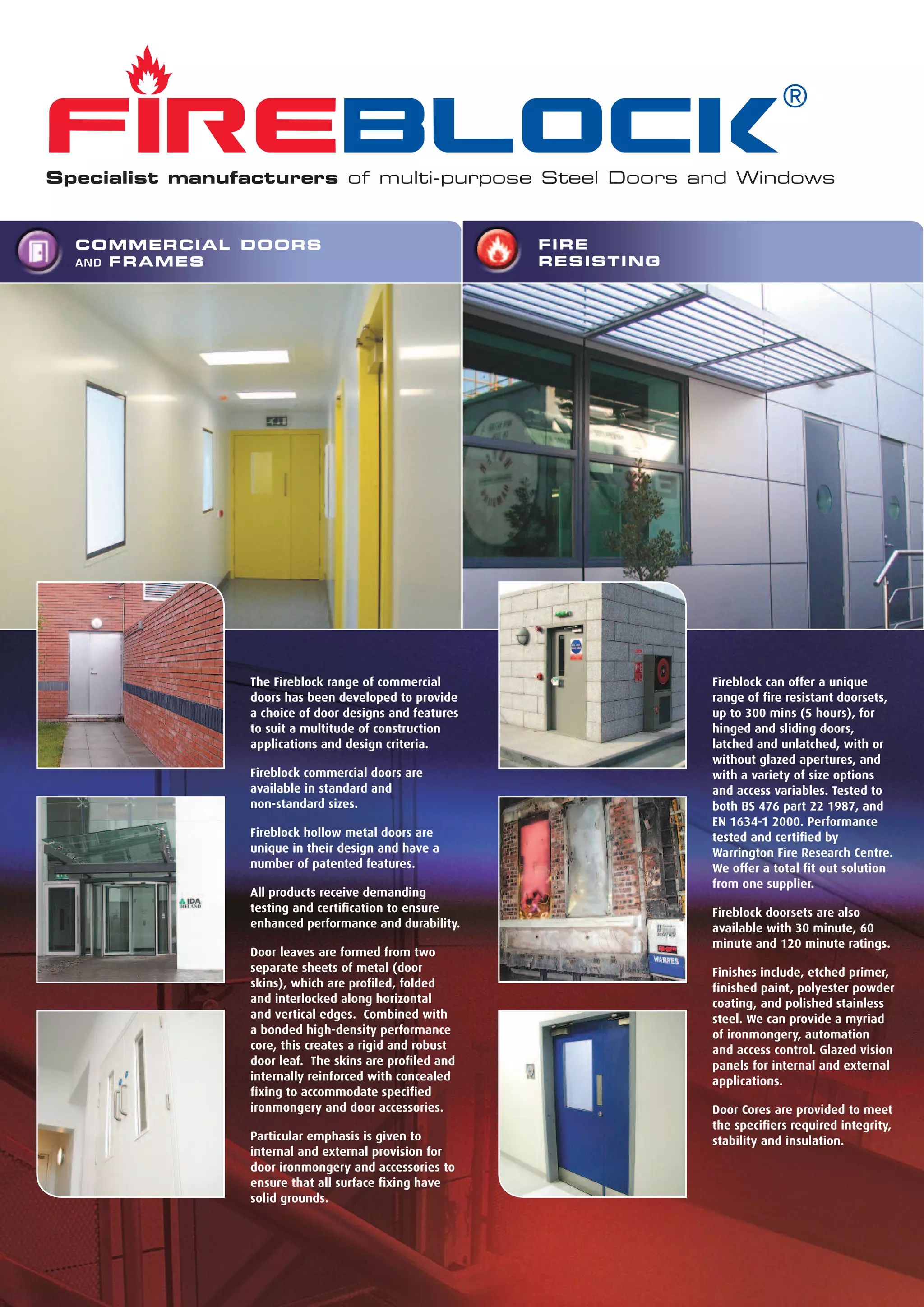 FIREBLOCK Brochure Rev 4 | PDF | Home Security | Home & Garden