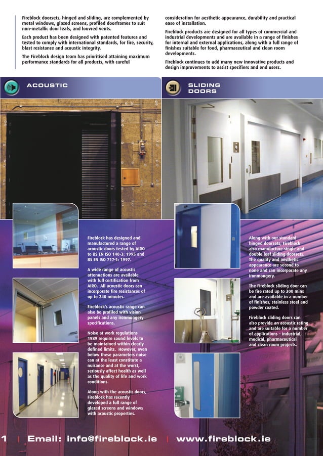 FIREBLOCK Brochure Rev 4 | PDF | Home Security | Home & Garden