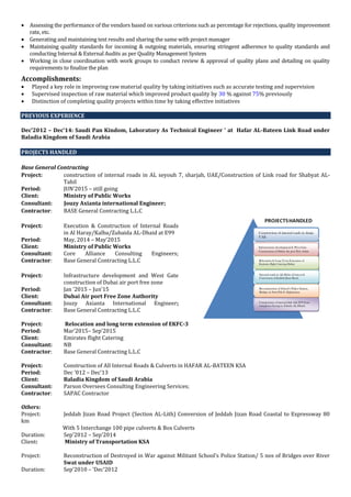 CV Of Muhammad | PDF