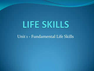 Life Skills | PDF
