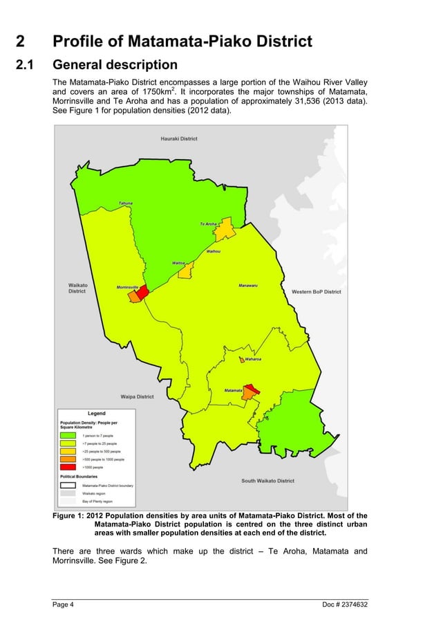 Matamata-Piako Natural Hazard Risk Assesment Report | PDF