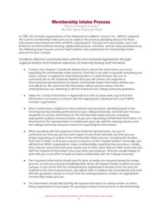 Membership_Intake_Guide_NPHC | PDF