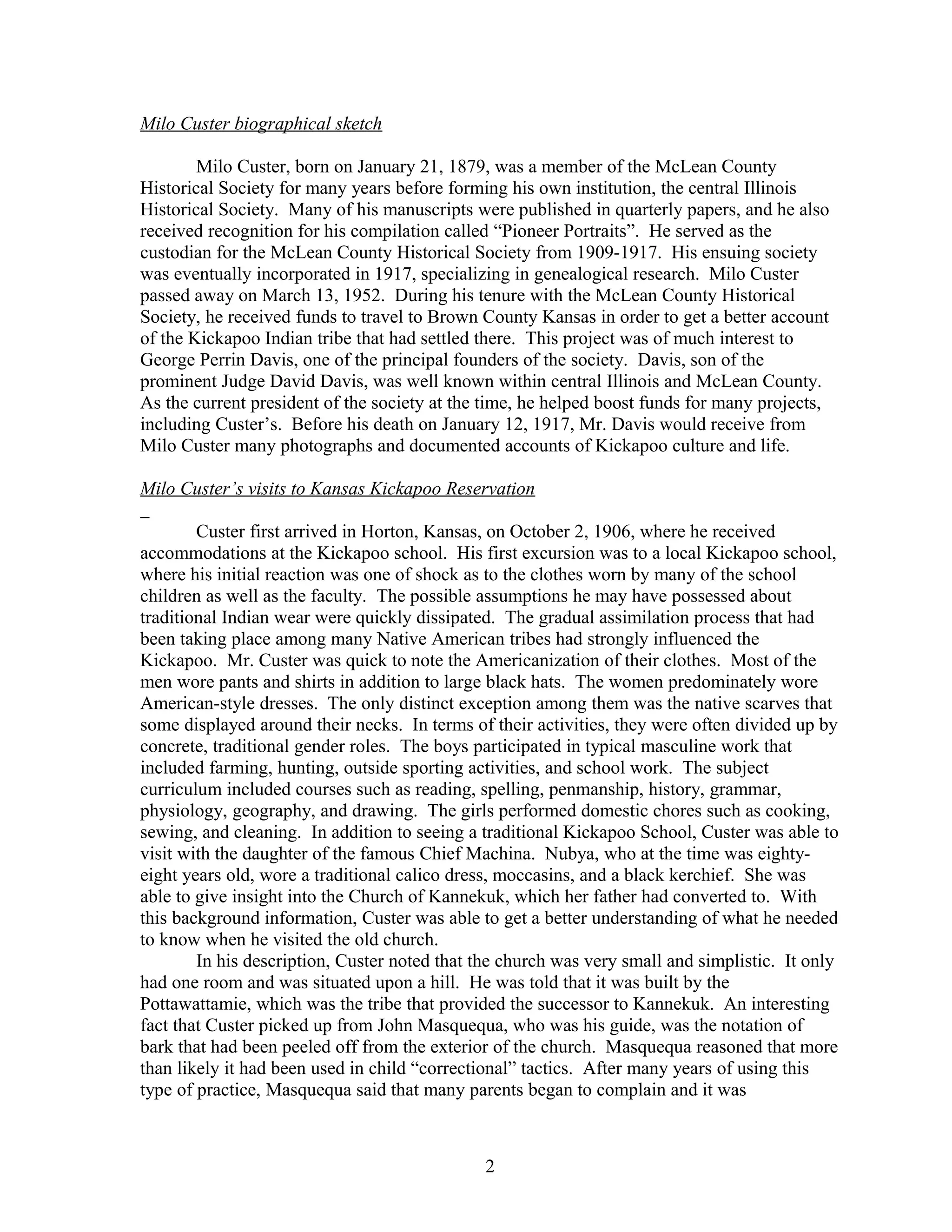 kickapoo digital copy | DOC