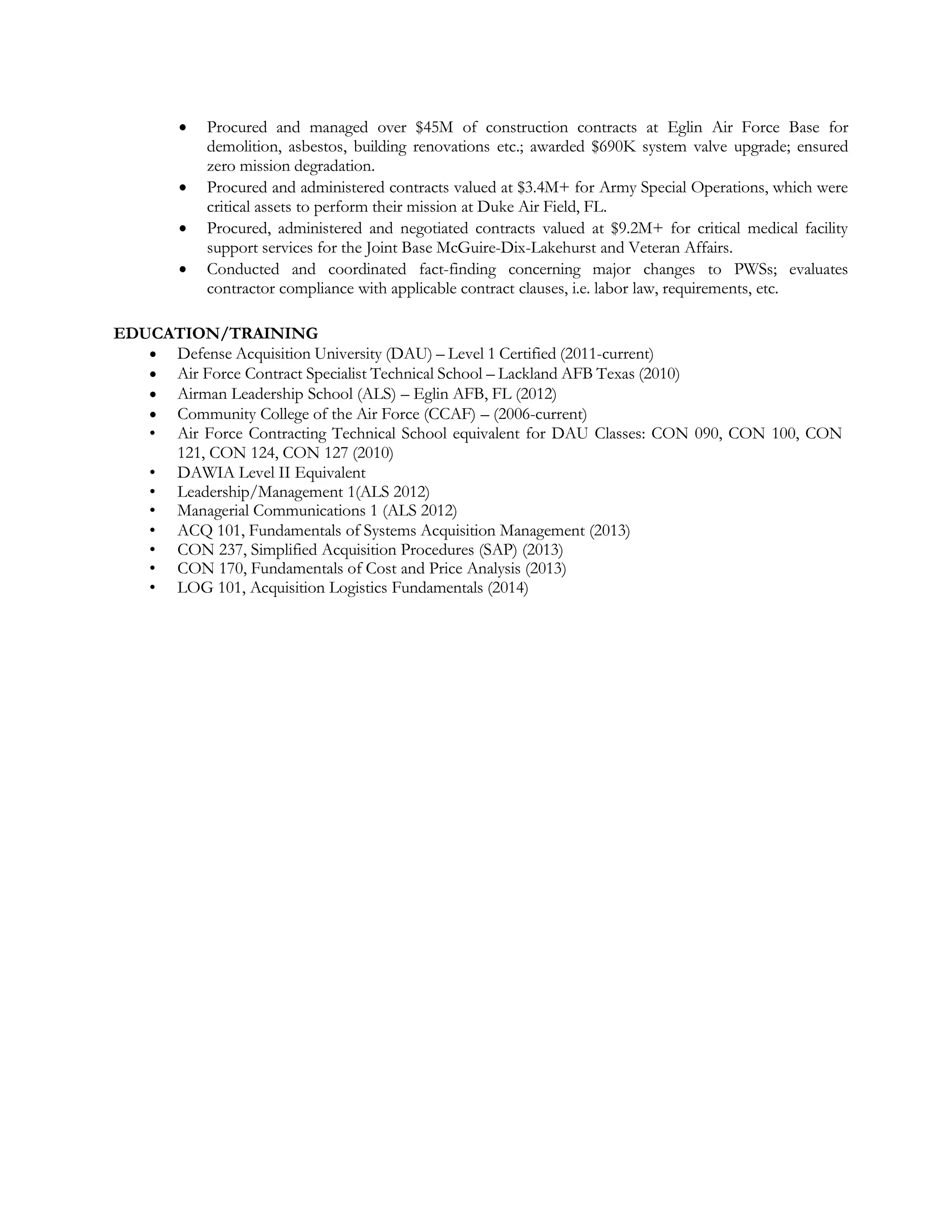 Resume - 1 Aug 16 | PDF
