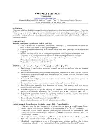 Resume - 1 Aug 16 | PDF