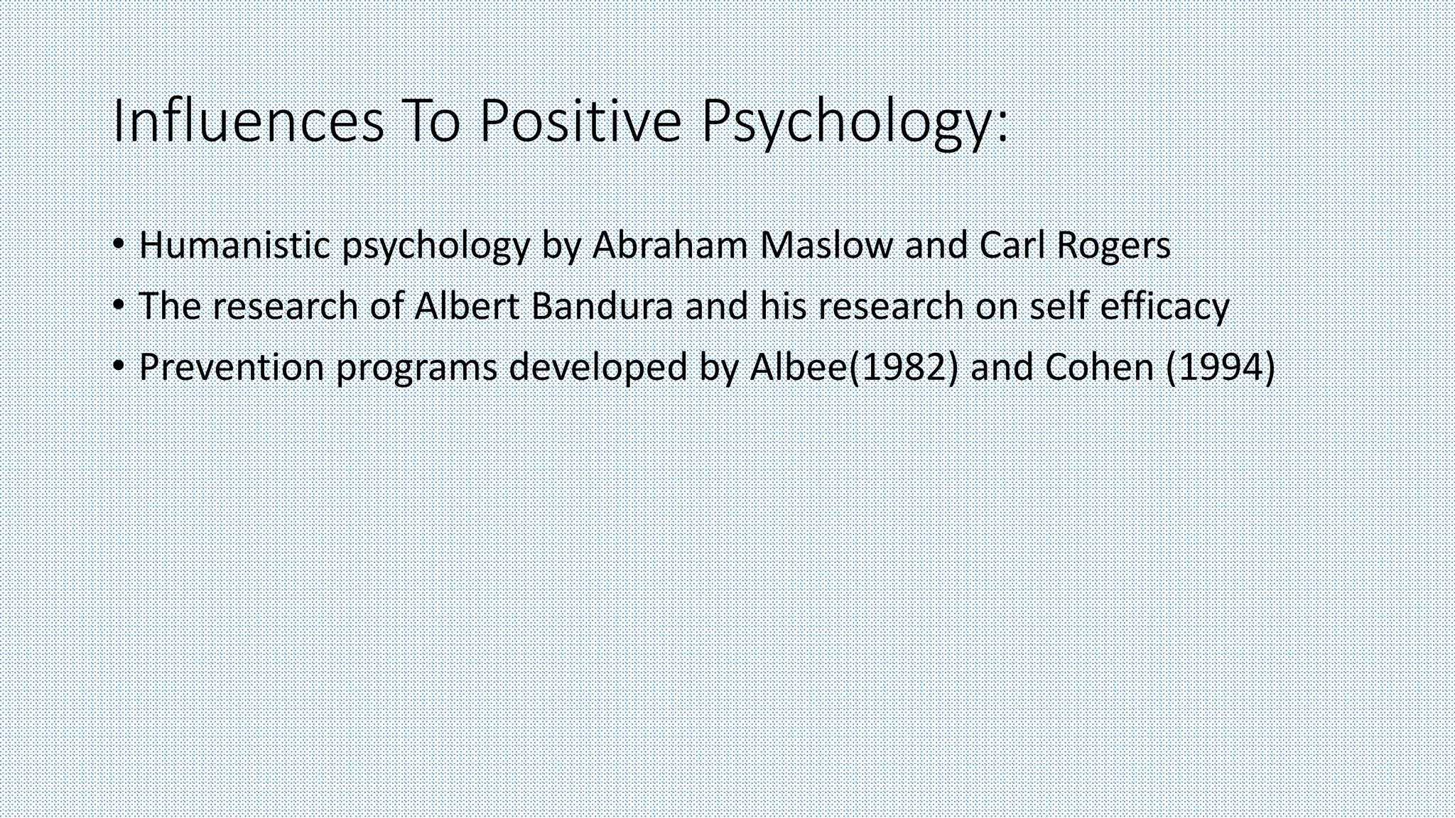 Positive Psychology ppt | PPTX
