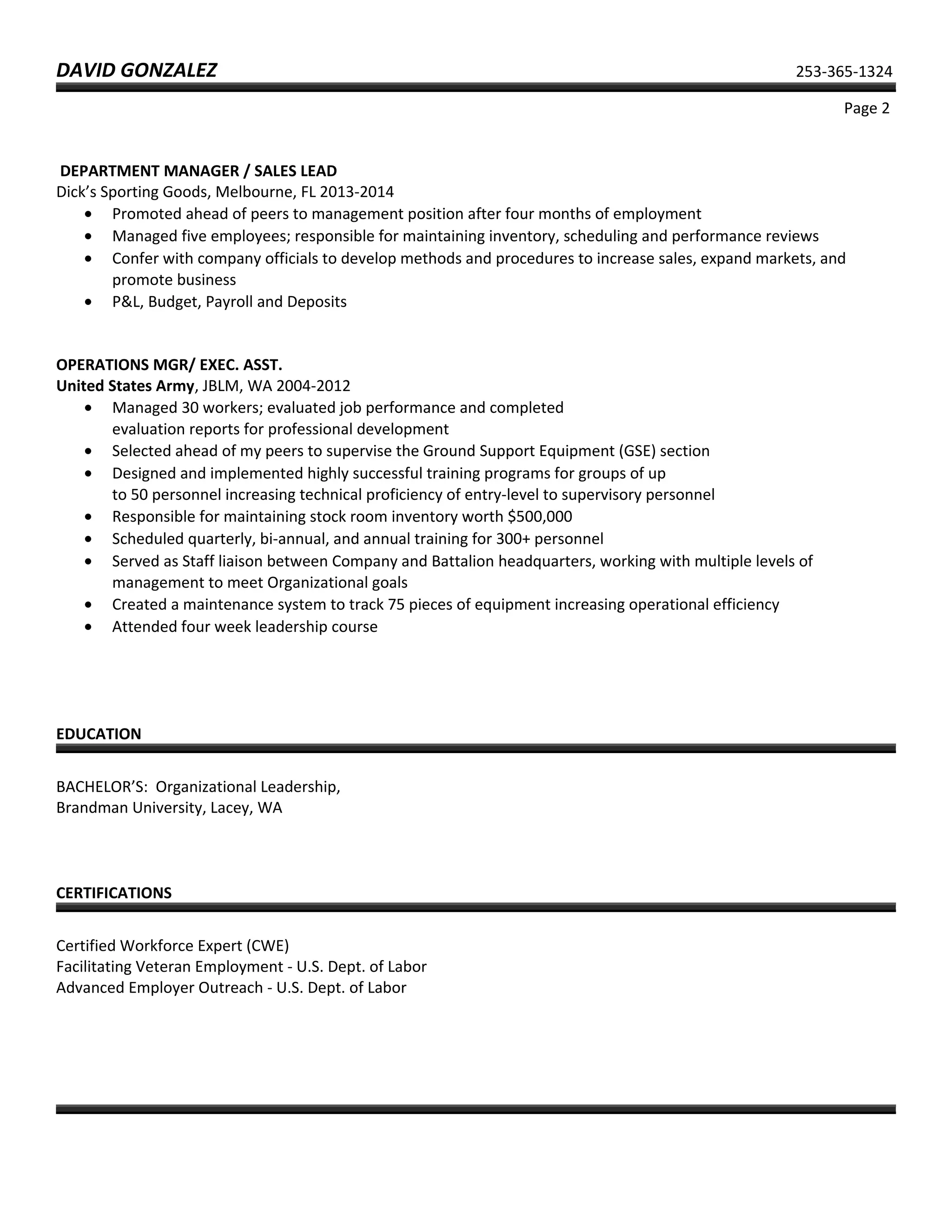 David resume2015 | DOC