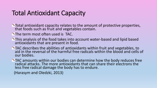 Antioxidants 2 (2) edited coppy | PPT
