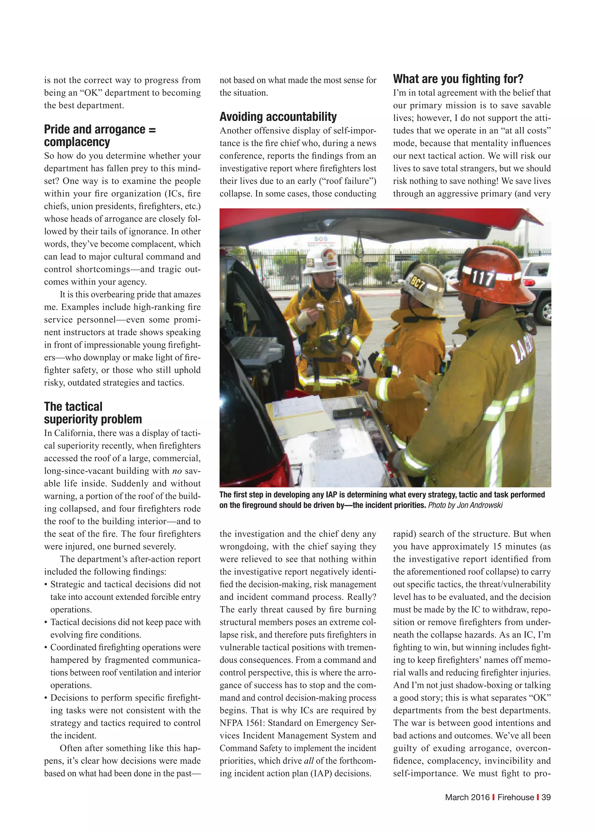 Command Article Firehouse Magazine | PDF