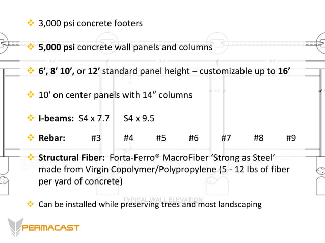 Permacast Wall Systems Overview - July 2016 | PPTX