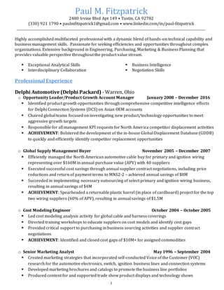 Paul M. Fitzpatrick_Resume_2017(r) | PDF