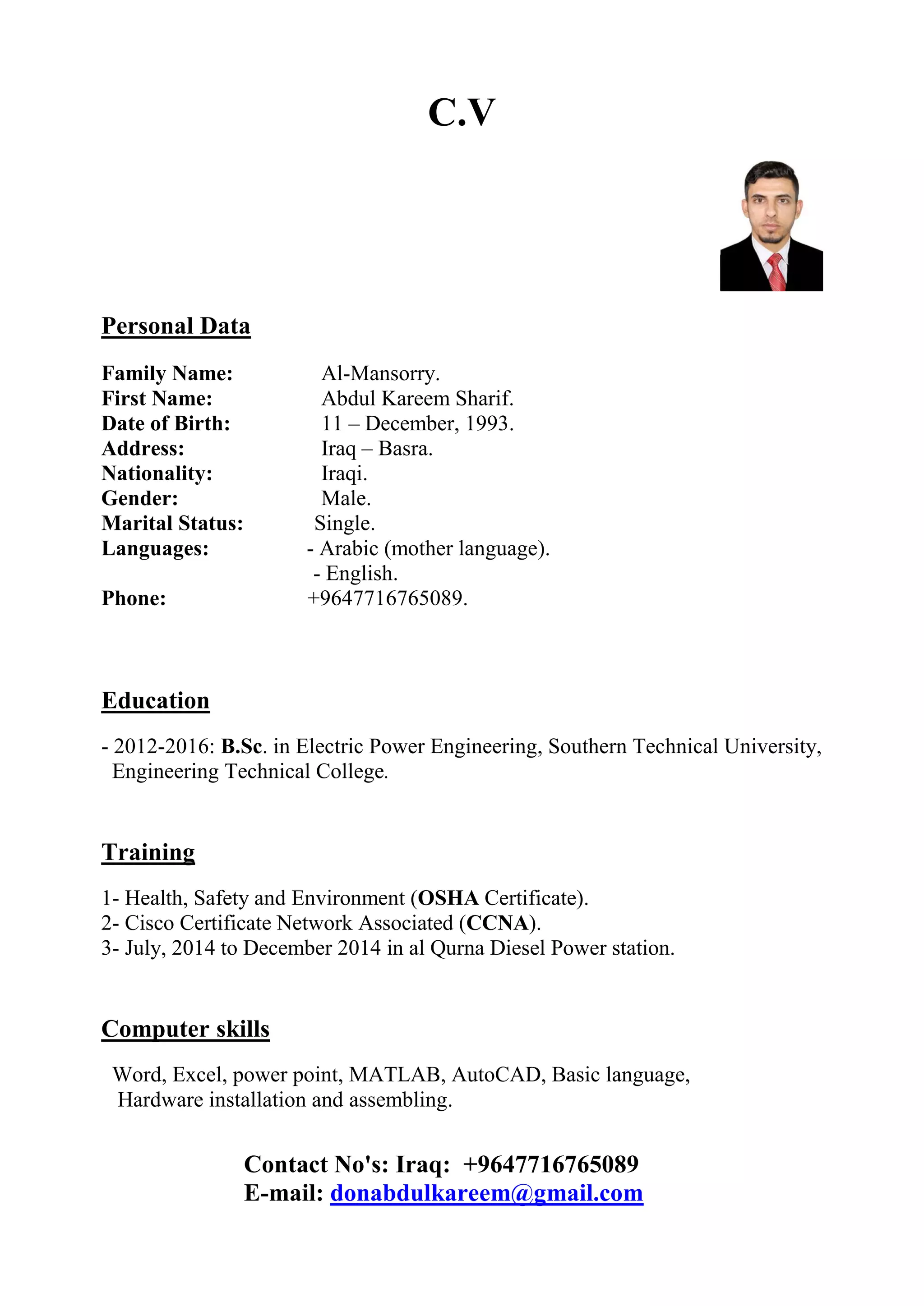 Abdul kareem shareef | PDF