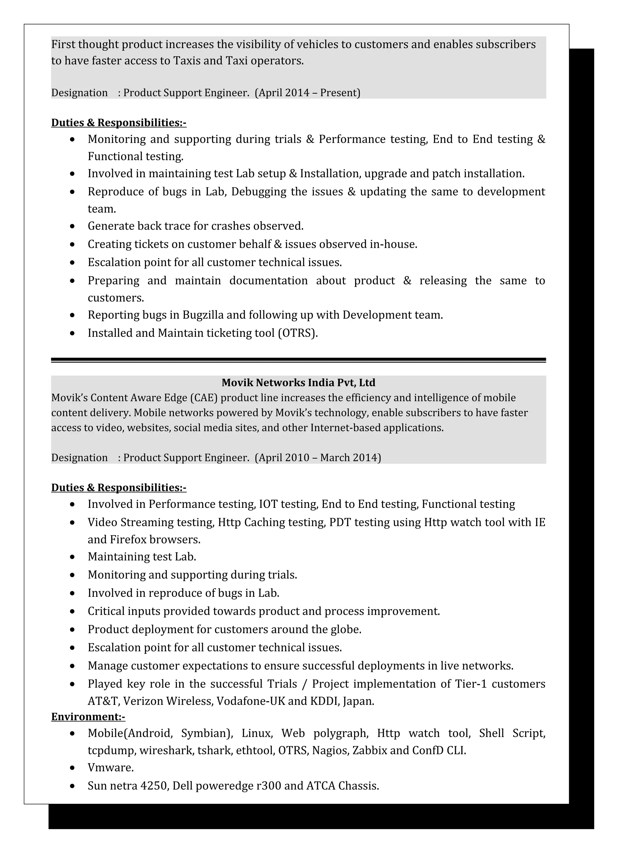 Syed_Altaf_CV | DOC | Operating Systems | Computer Software and Applications