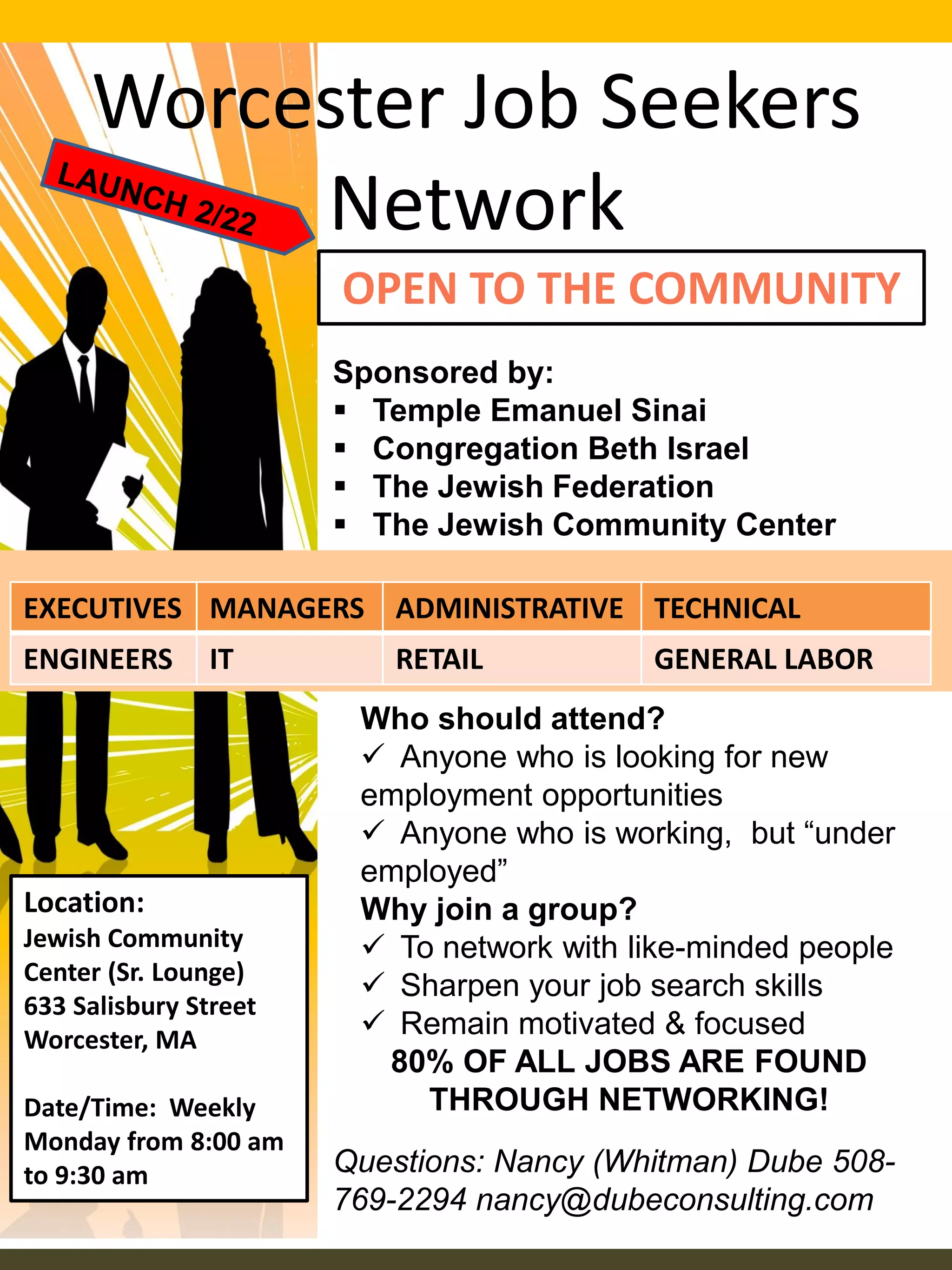 Job Seekers Network Flyer | PDF