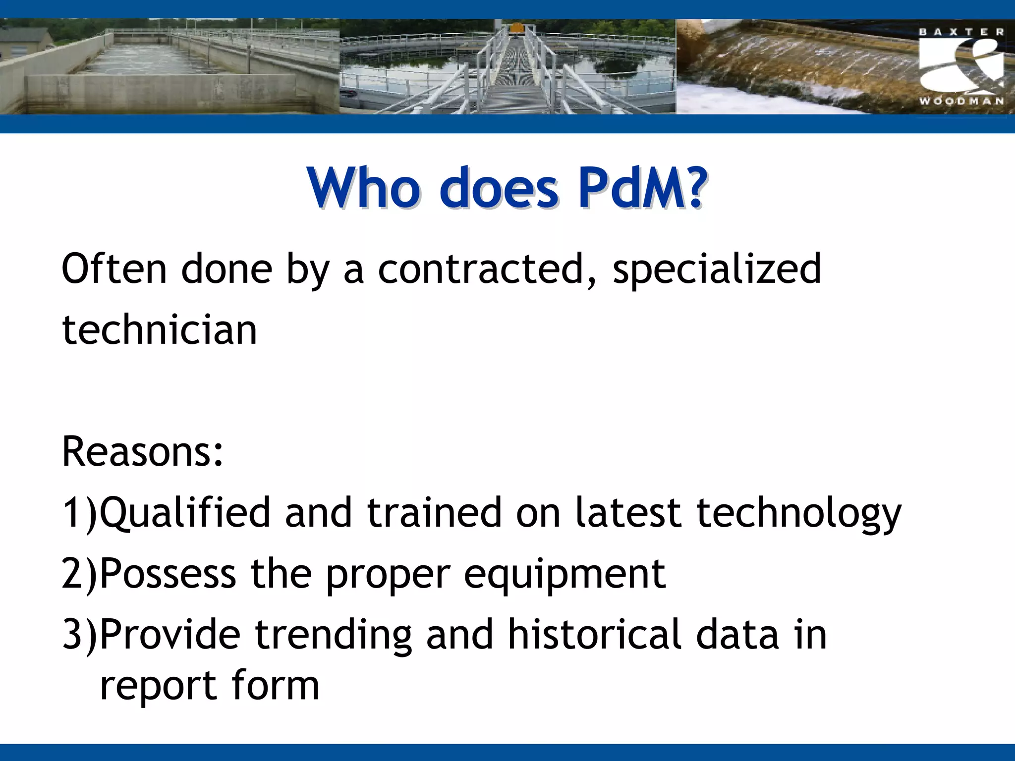 Preventative, Corrective,Predictive Maintenance | PDF