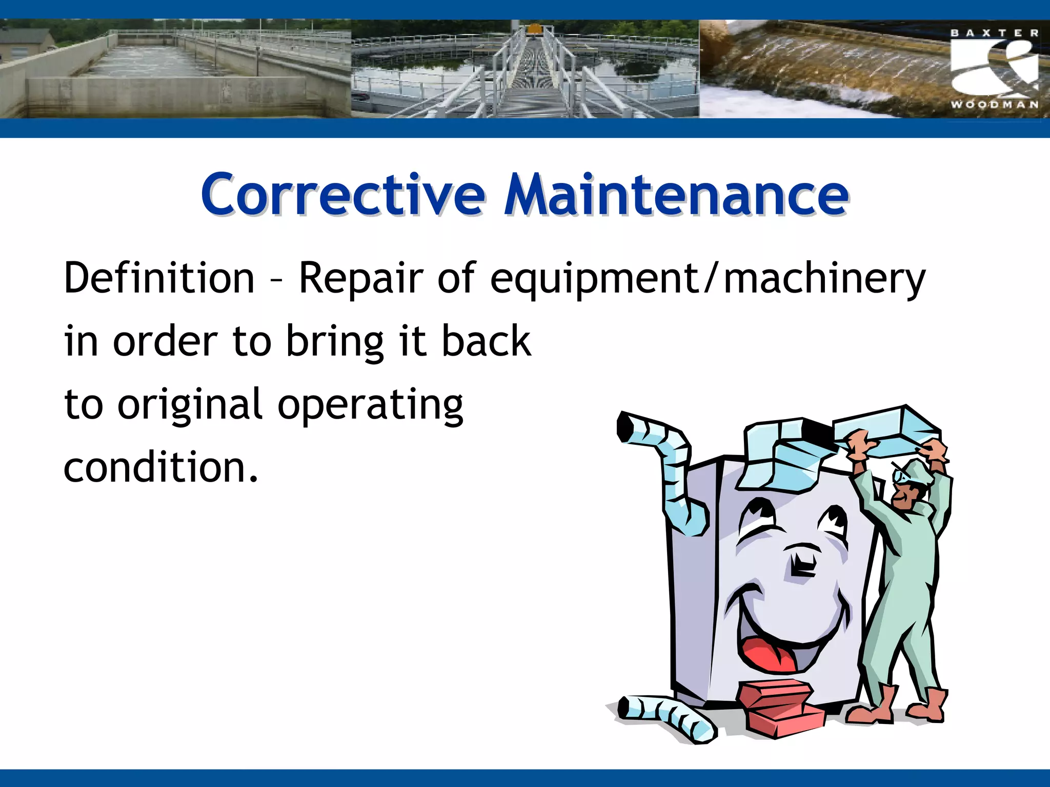 Preventative, Corrective,Predictive Maintenance | PDF