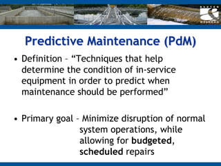 Preventative, Corrective,Predictive Maintenance | PDF