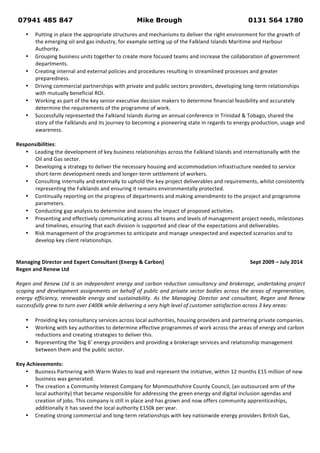 Mike Brough 2015 | PDF