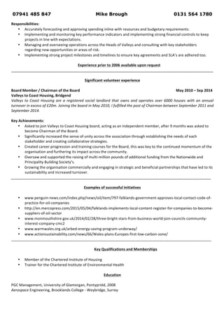 Mike Brough 2015 | PDF