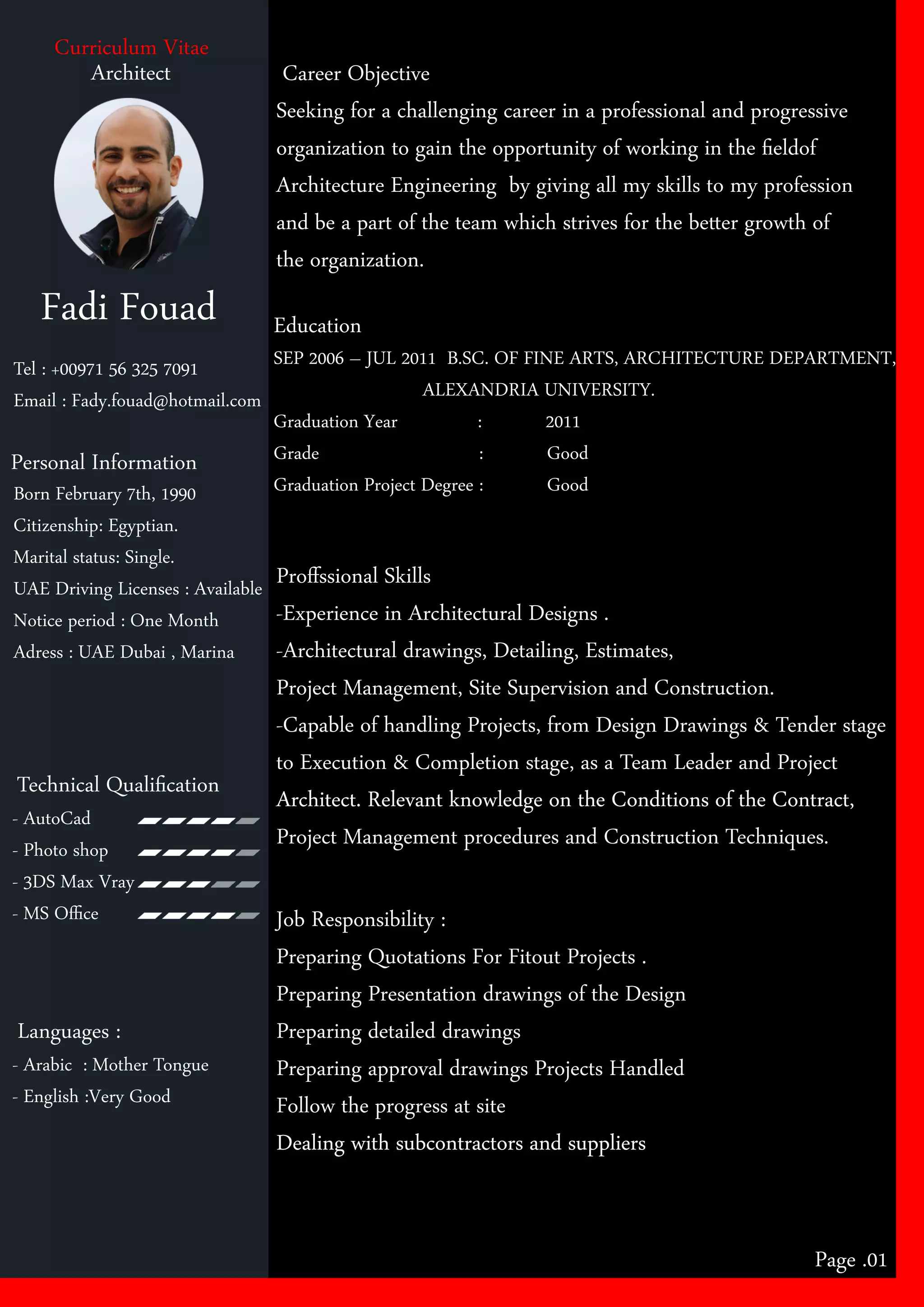 Fadi Fouad cv | PDF