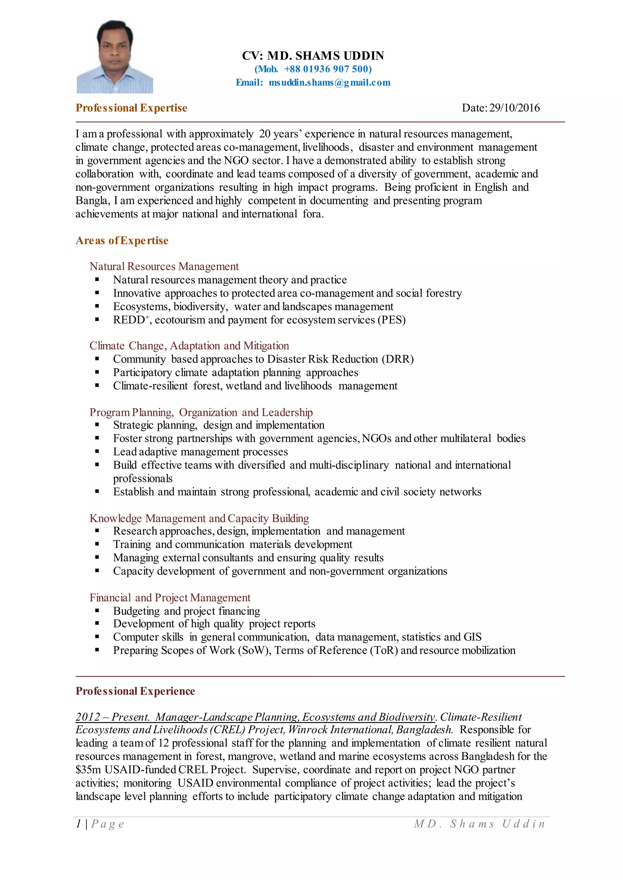 CV_Uddin | PDF