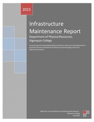 Infrastructure Maintenance Strategy v2 | DOCX