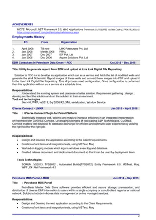 Irshad Resume | PDF