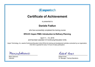 PIMS_certificate | PDF