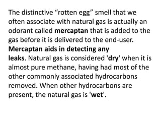 Natural gas Overview for LPG course for candidates | PDF