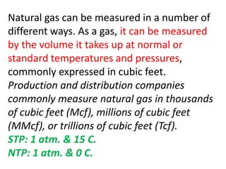 Natural gas Overview for LPG course for candidates | PDF