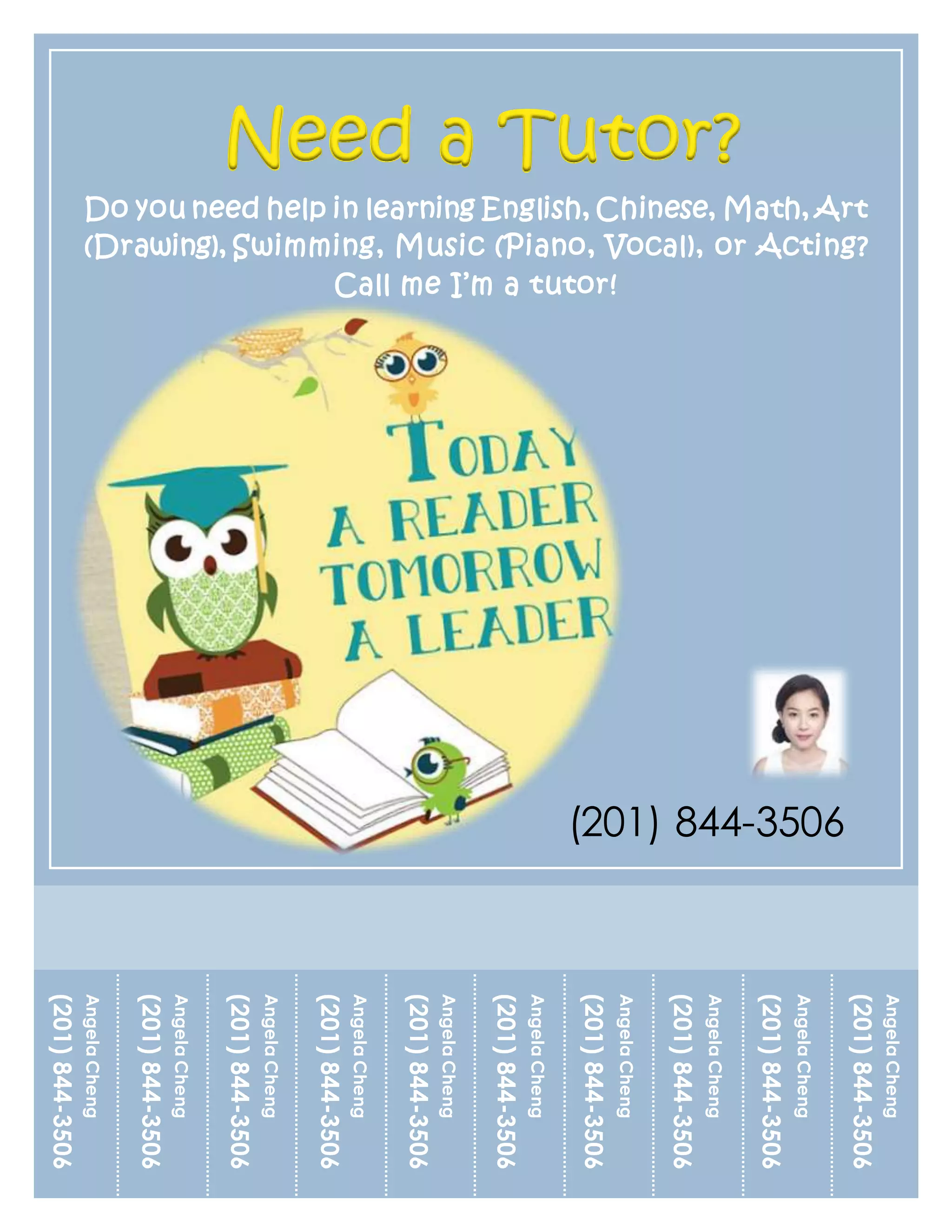 Tutor Flyer | DOCX