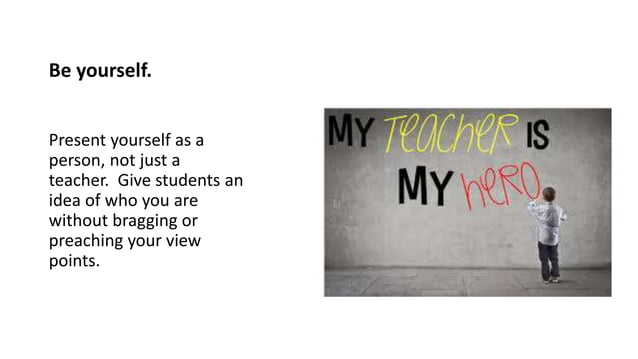 Building Rapport and Classroom Management 2 | PPTX