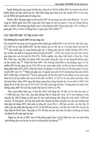 LÂY TRUYỀN HIV/AIDS TỪ MẸ SANG CON | PDF