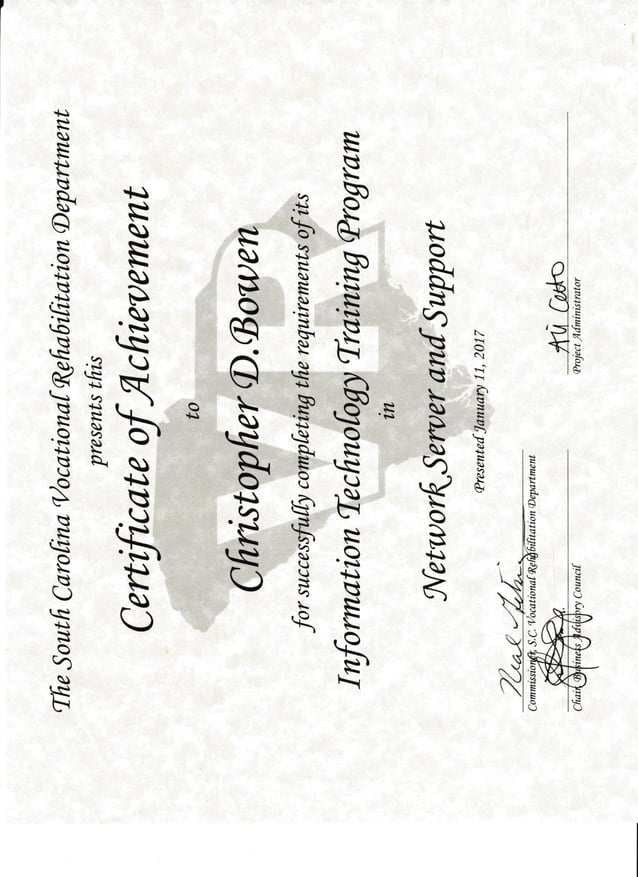 NSS Certificate of Completion | PDF