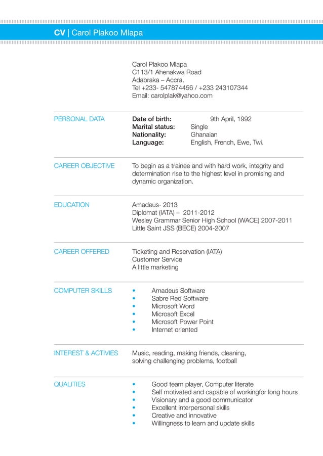 CV_CAROL_NEW_2015[1] (1) | PDF