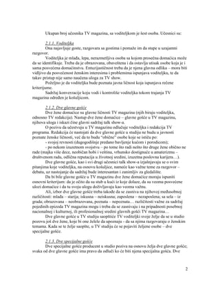 TV projekat Mixer (talk show) | PDF