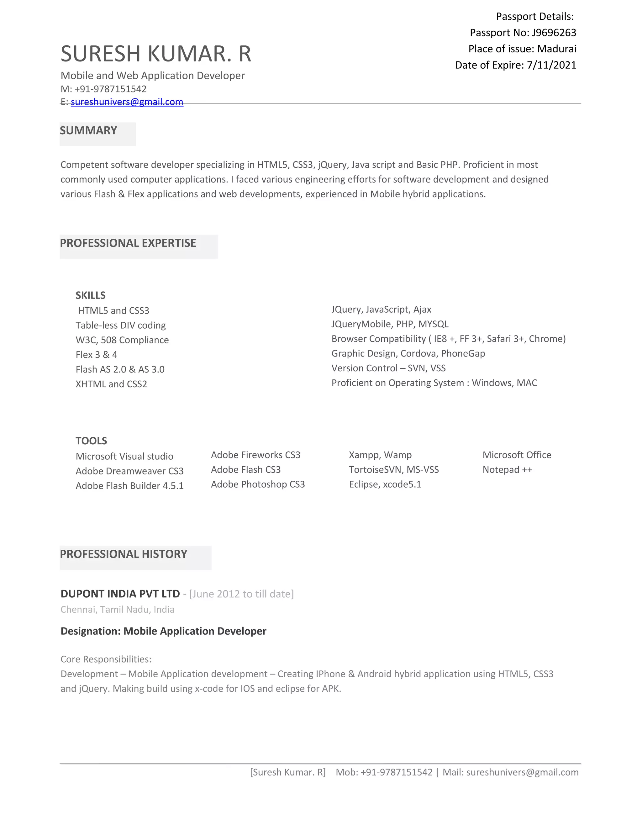 Mob,Web-Developer-SureshKumar | DOC | Web Design and HTML | Internet