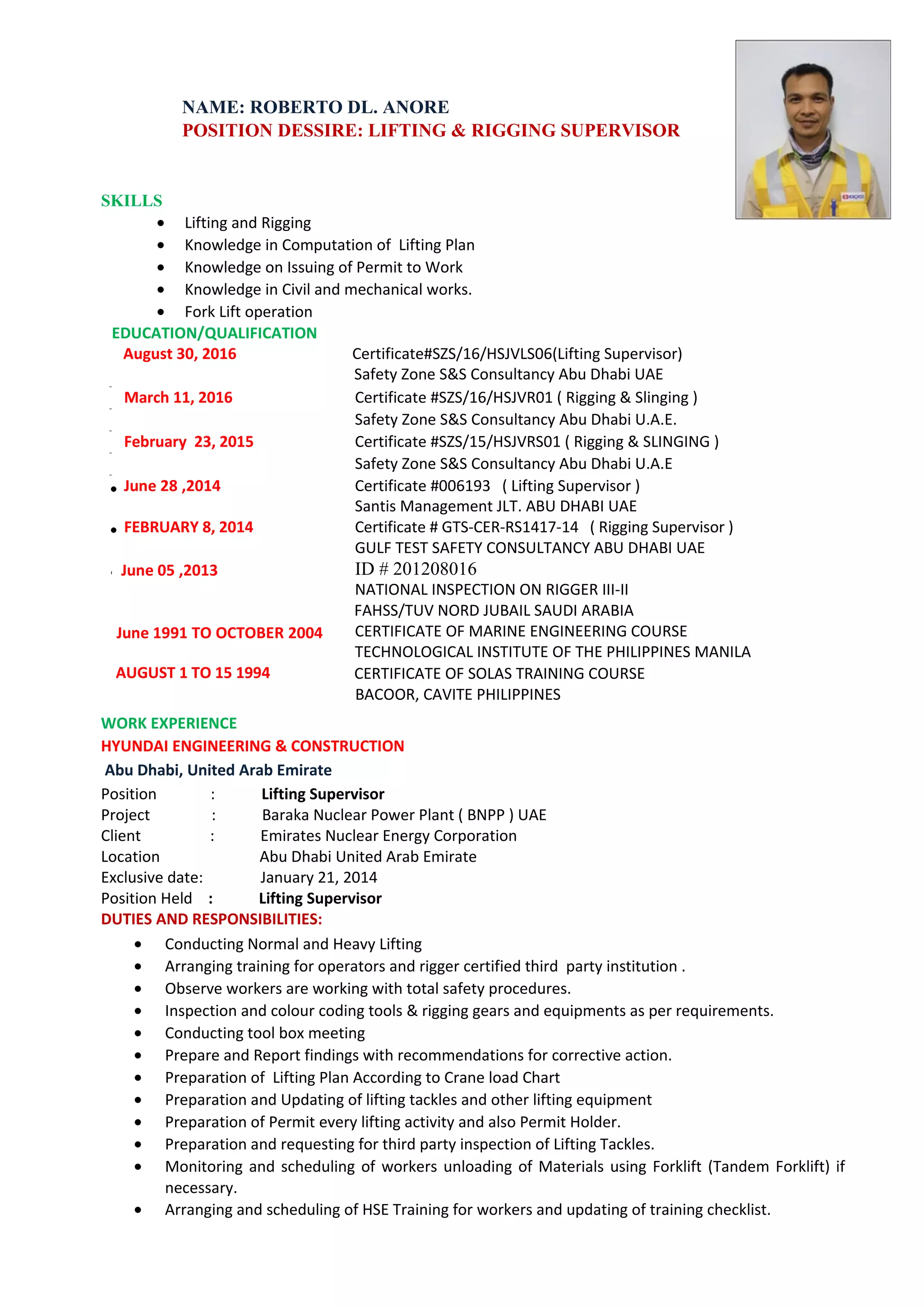 Robert CV | DOC