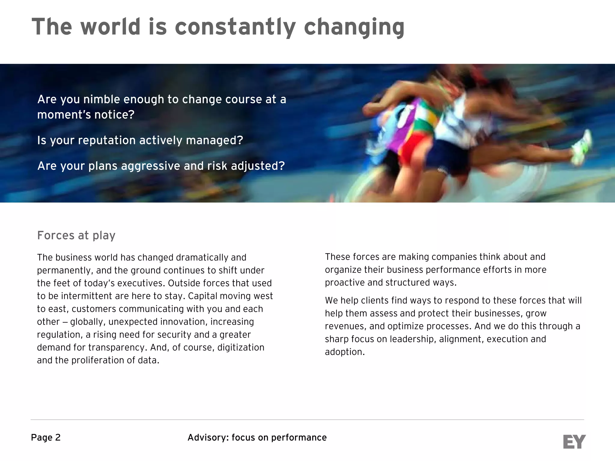 EY Advisory Services | PDF