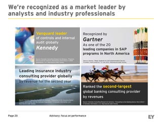 EY Advisory Services | PDF