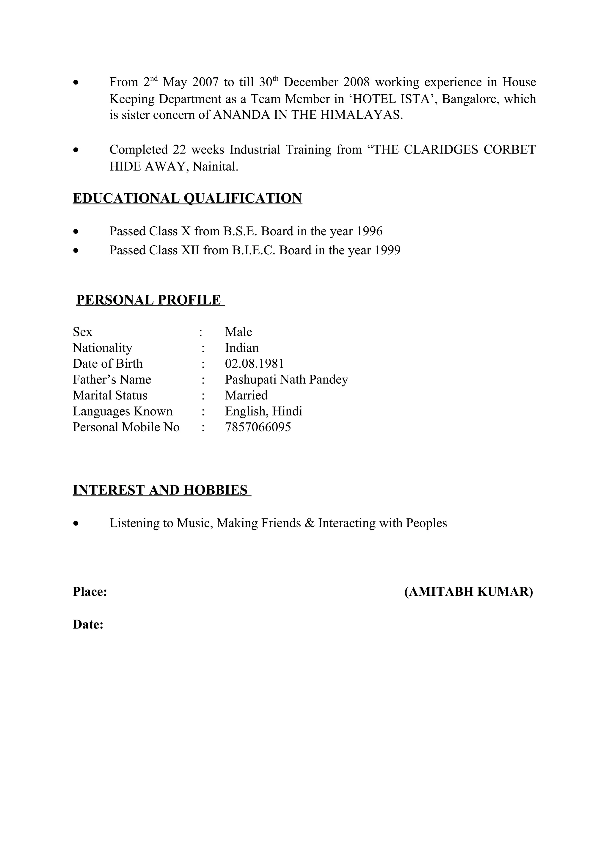 amitabh updated resume(4) | DOC