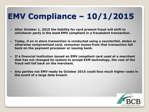EMV Technology_Risk Management | PPT