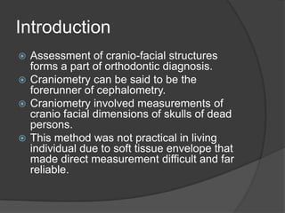 0dec cephalometrics final (1) | PPT