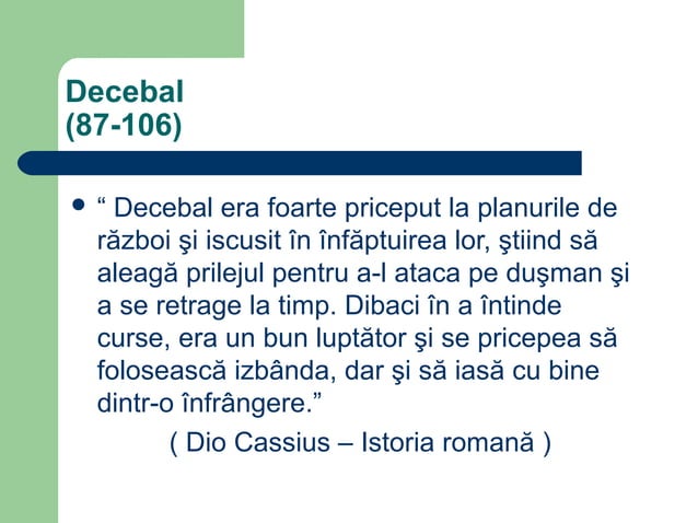 0 decebal si_traian | PPT