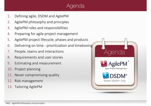 AgilePM® V2 - Agile Project Management V2 - Foundation | PPT