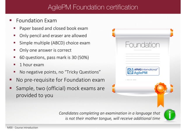 AgilePM® V2 - Agile Project Management V2 - Foundation | PPT