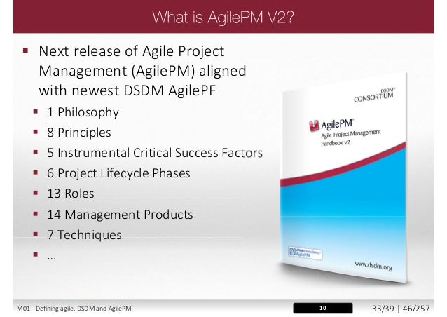 Agilepm® V2 Agile Project Management V2 Foundation